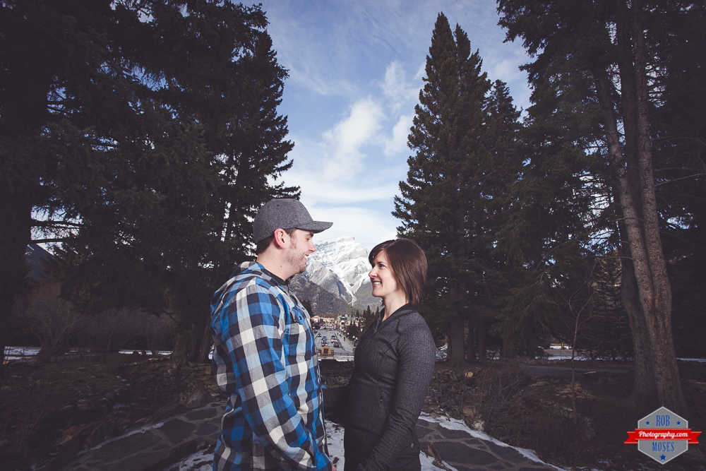 Ryan & Kelsey in Banff | Rob Moses Photography